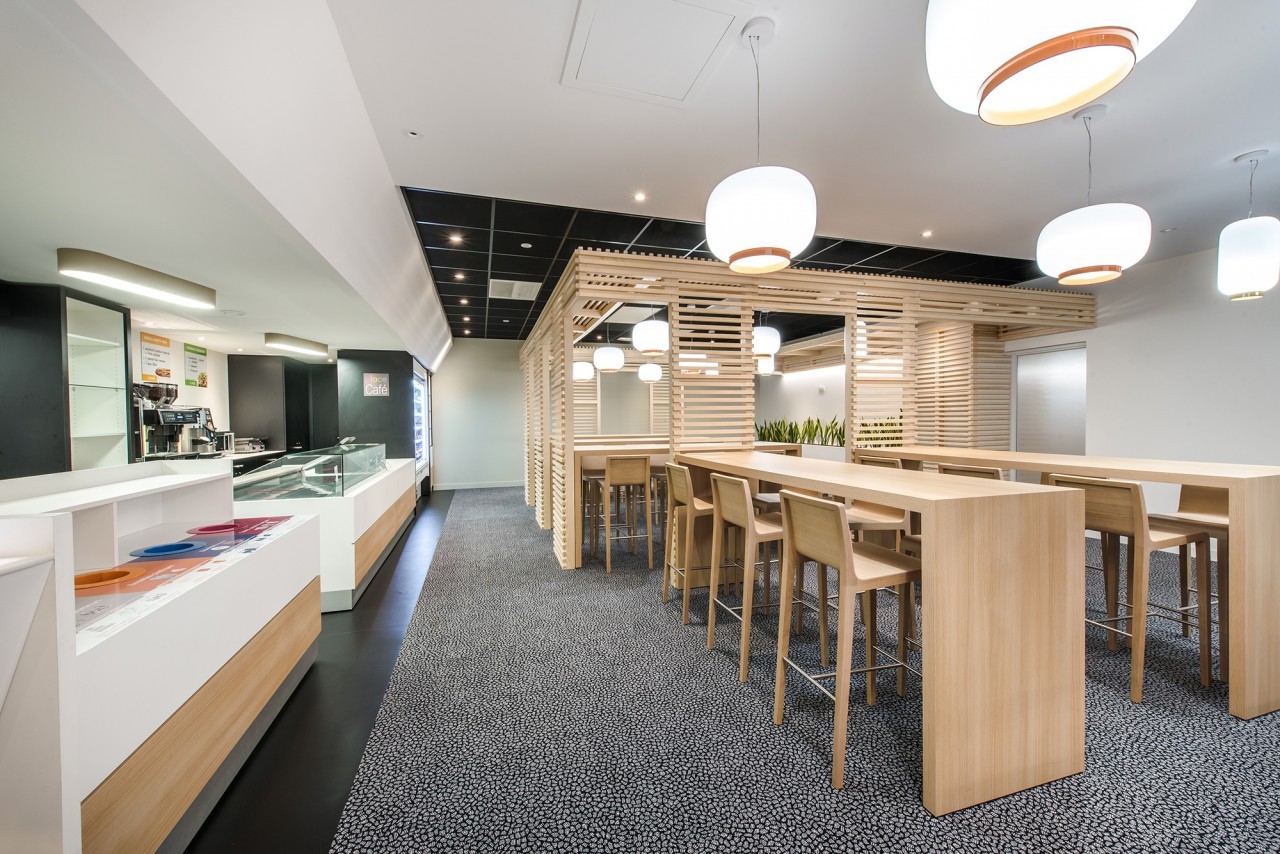 Un nouvel espace café pour Schneider Electric