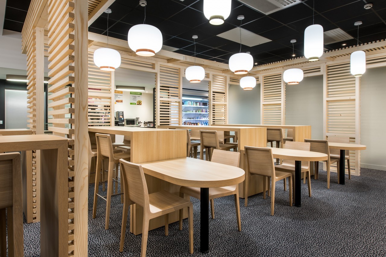 Un nouvel espace café pour Schneider Electric